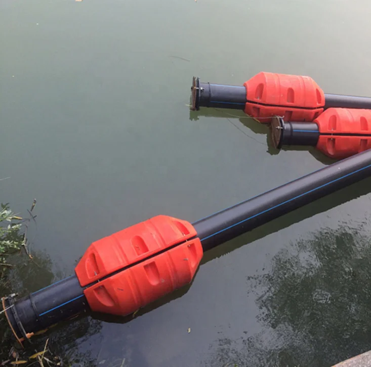 Anti-uv Polyethylene 10" Hose Float Collar - 35kg Buoyancy