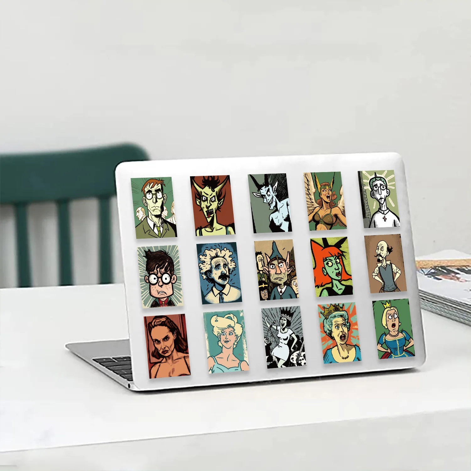 2024 Classic Cartoon Characters Spoof Illustration Stickers