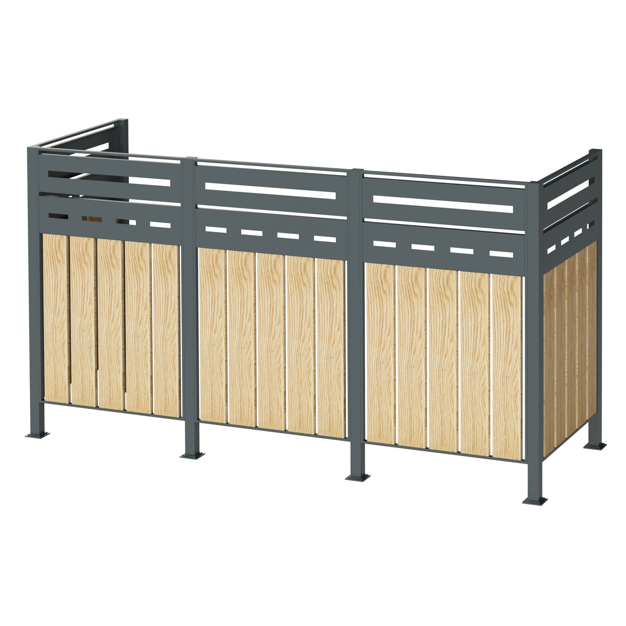 High Quality Superlative Wheelie Bin Fence Extension Module in ...