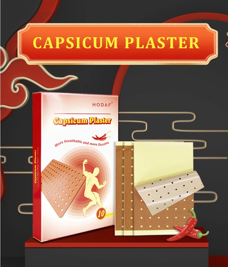 2024 OEM Best Selling Muscle Capsicum Plaster Herbal Natural Capsicum ...