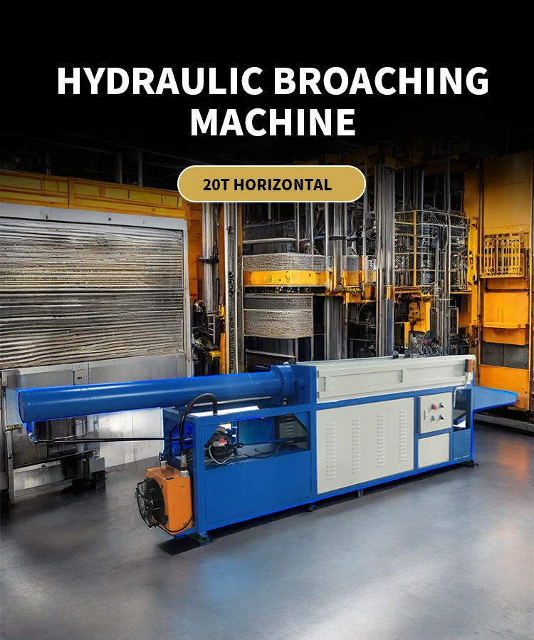 20 Tons Horizontal Keyway Broaching Machine High Quality Horizontal ...