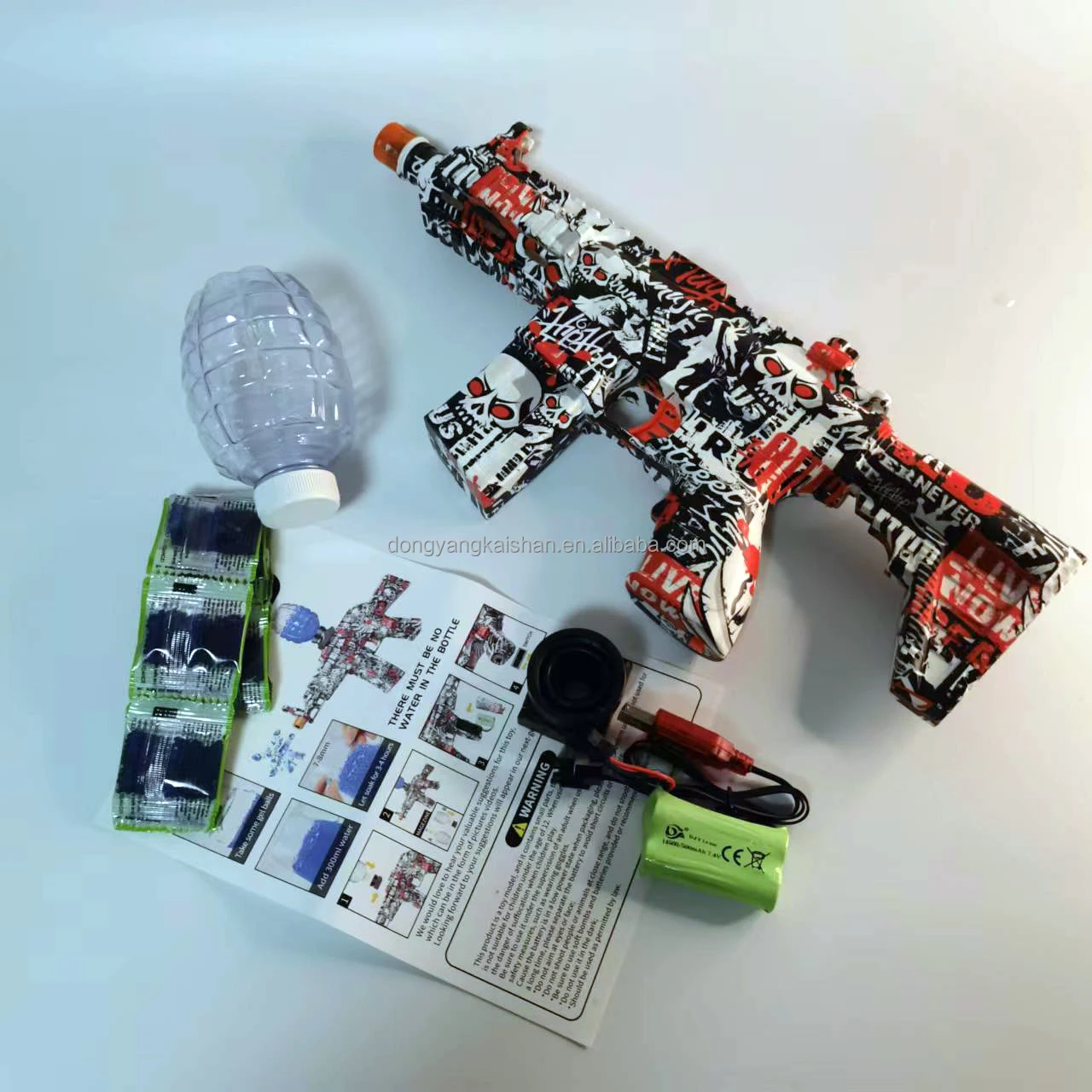 Morden Style Splatr Bouncing Real Paint Slaptr Water Ball Gun Ak47 ...