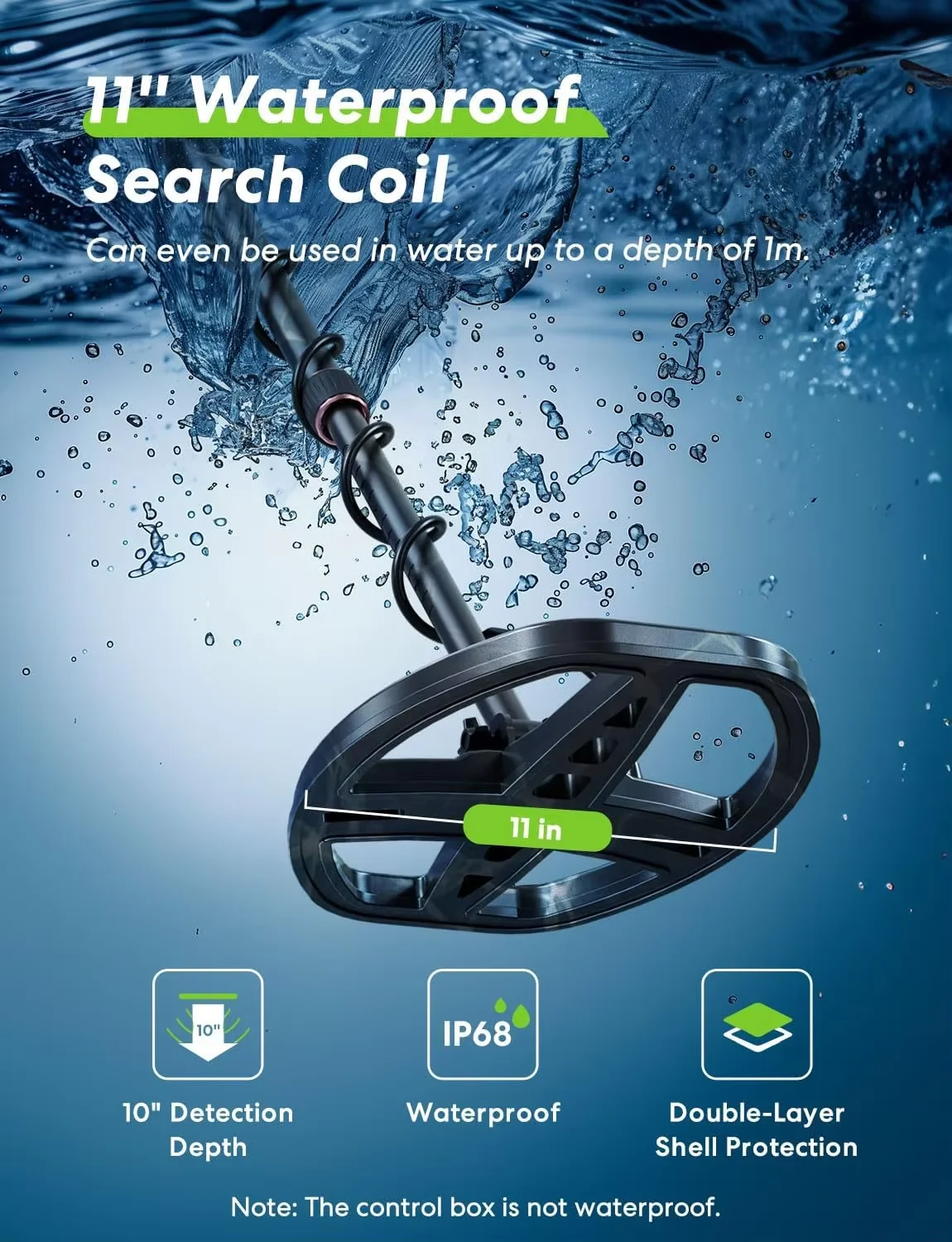 Tianxun Metal Detector - Long Range 5 Meter Depth Gold Finder