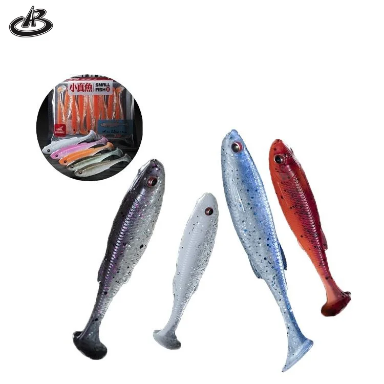 Wholesale Soft Vibe Shrimp Fishing Sea Eel Red Worms Pvc Bait Plastic ...