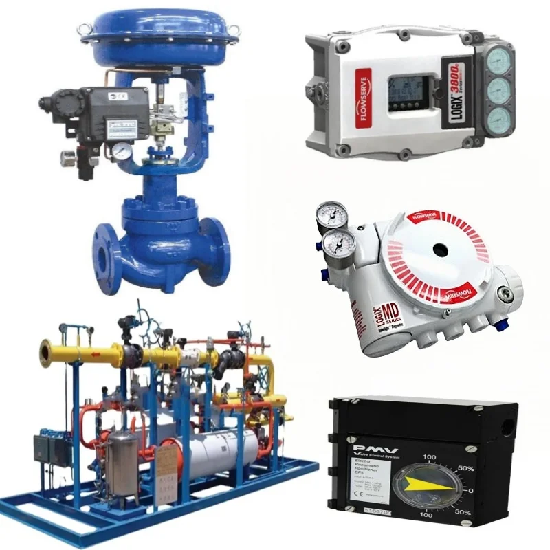 Azbil VST VSM control valve with PSA7 DAP VA5 actuator and Flowserve ...