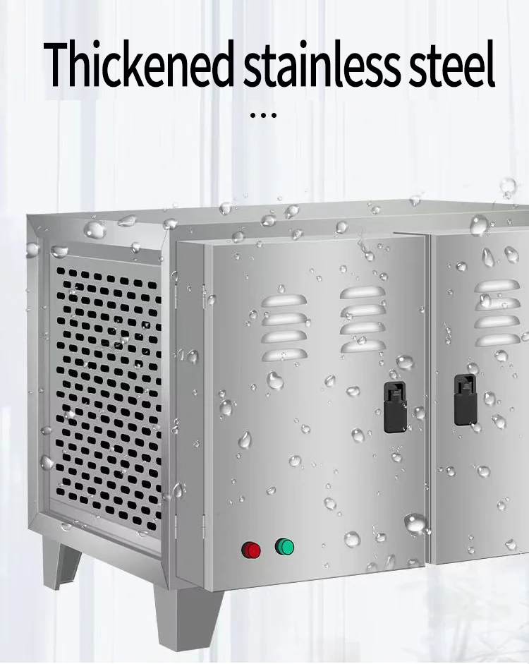 Economy Stainless Steel Kitchen Exhaust Emission Control System Esp ...