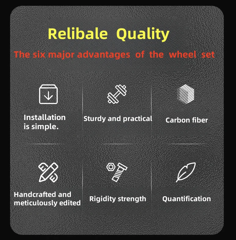 Strong Lightweight Carbon Mtb Rim Carbon Fiber Bicycle Wheel Hubs 30mm ...