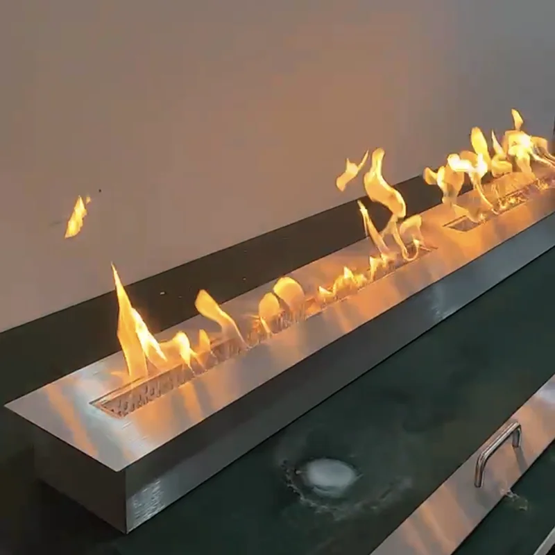 Modern Ethanol Fireplaces - Real Flame, Easy Install