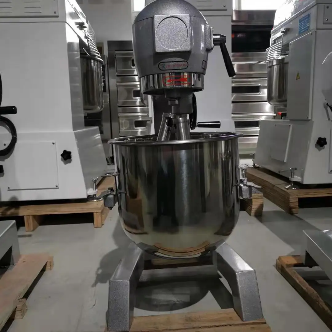 Stainless Steel Food Cement Mixer Heavy Duty Planetary Food Mixing Cake ...