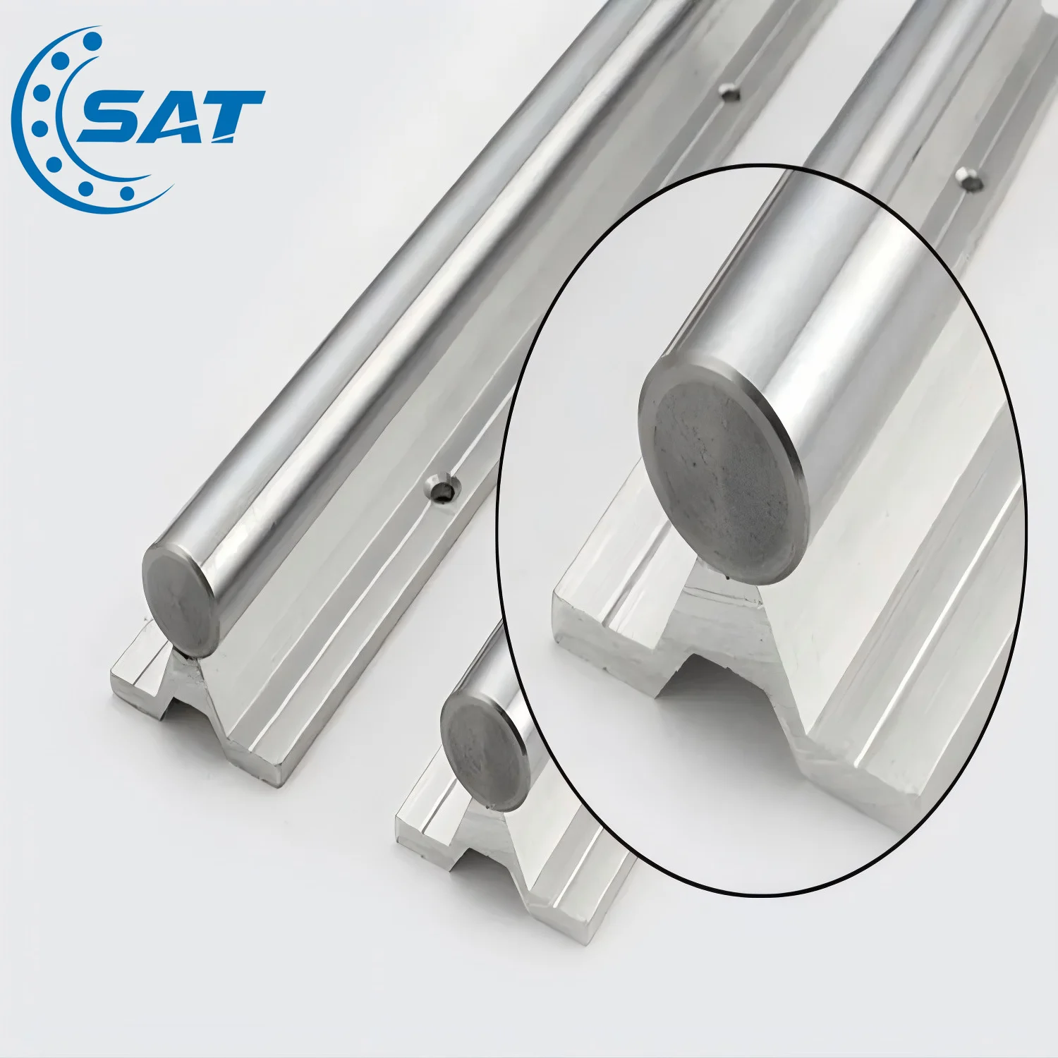 SBR Linear Guide Rail Shaft Rail Linear Guide for CNC Sliding System ...