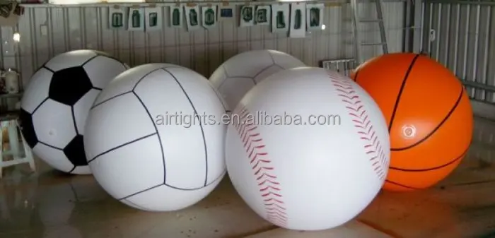 Giant Football Ball Flying Inflatable Soccer Helium Balloon