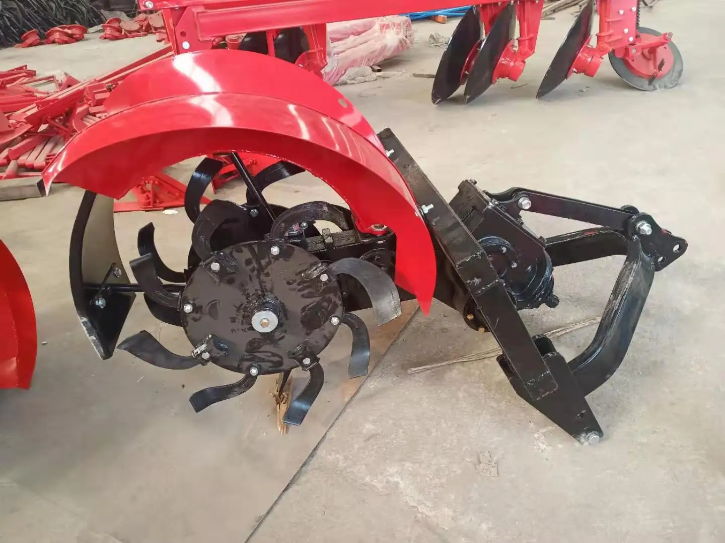 Tractor Mounted Trencher Driven Pipeline Ditcher Mini Trenching Machine ...