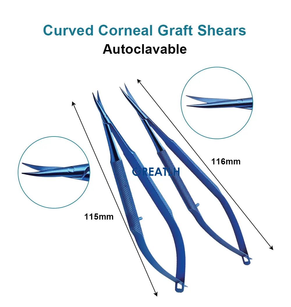 Titanium Ophthalmic Conjunctival Forceps - Micro Surgery