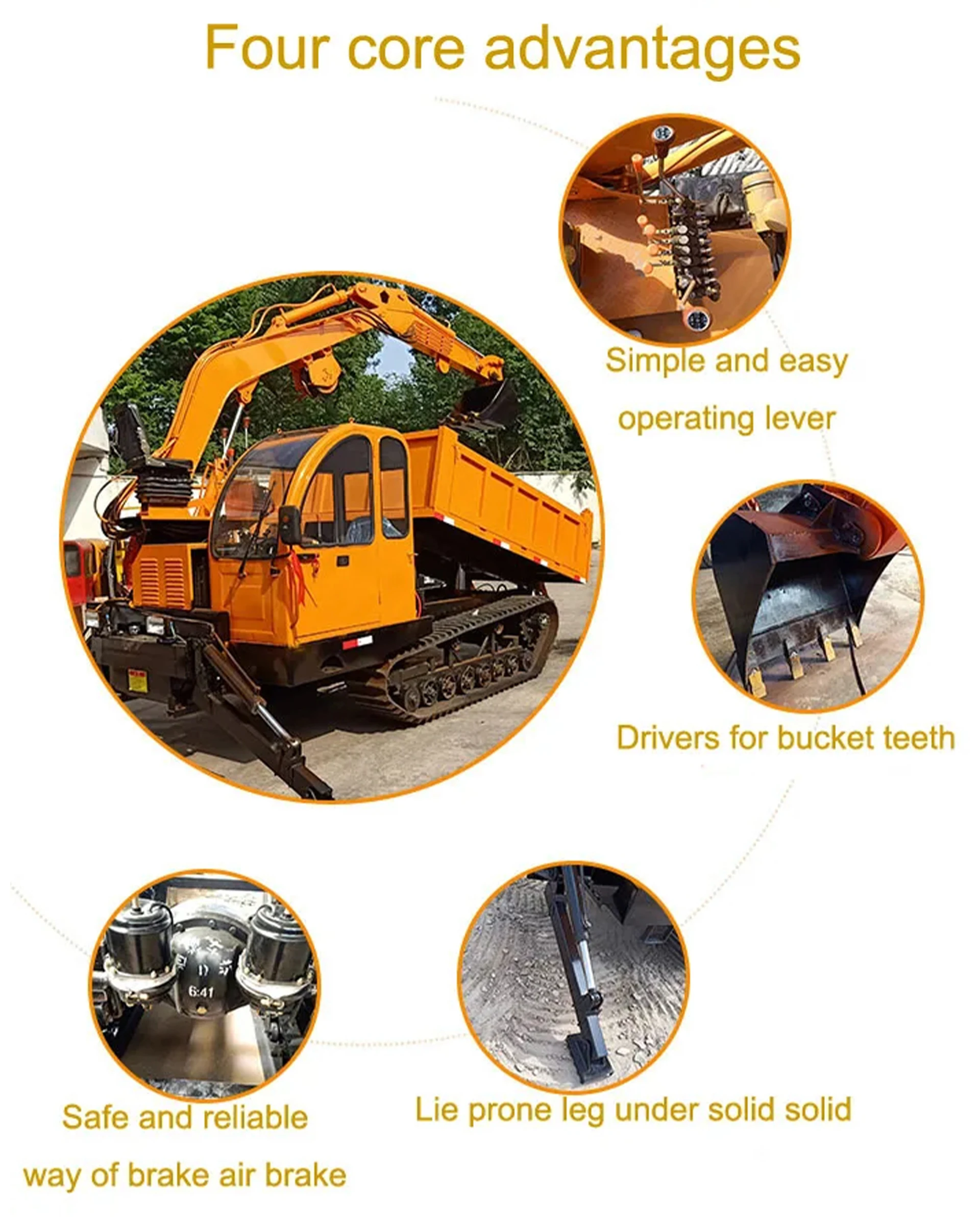 LTMG Forestry Track Machine Log Forwarder 3ton 5ton 6 Ton 8 Ton Mini ...