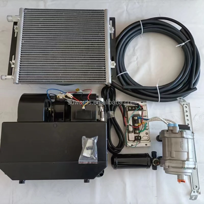 Universal under Dash Kit Cooling 12V Vehicle Air Conditioner