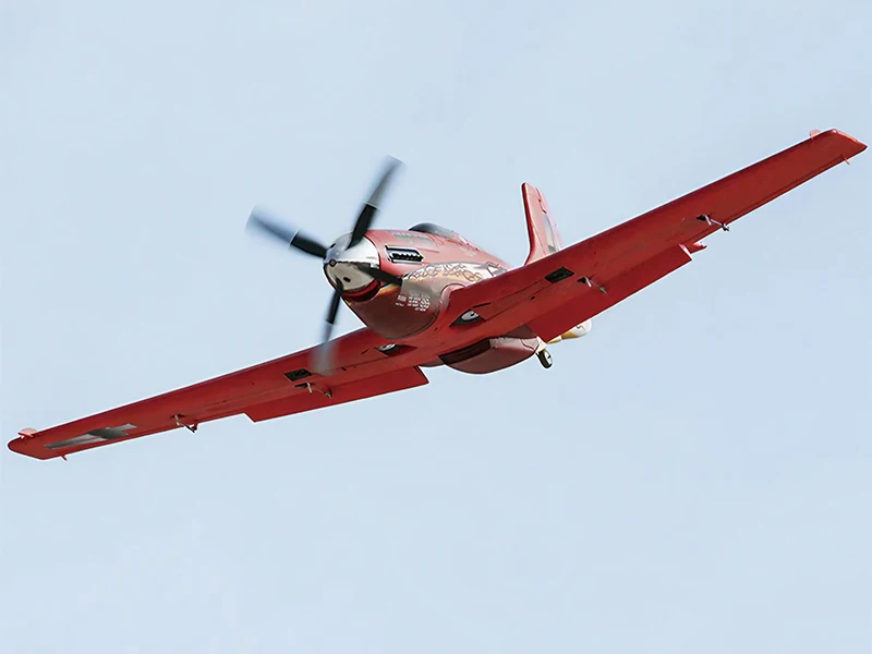FMS P-51 Mustang V2 Voodoo 1100mm PNP RC Airplane - Expert Level