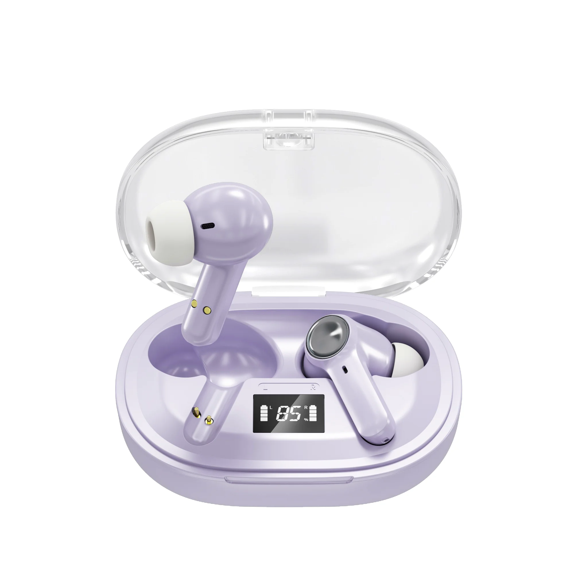 Earphones Bluetooth Tws Earbuds Transparent Tws Led Display Tws ...