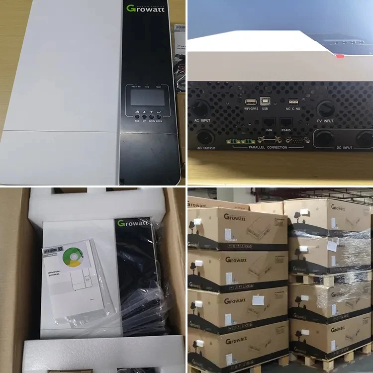 Growatt Hybrid Inverter Growatt Spf 5000 Es Single Phase Solar Power ...