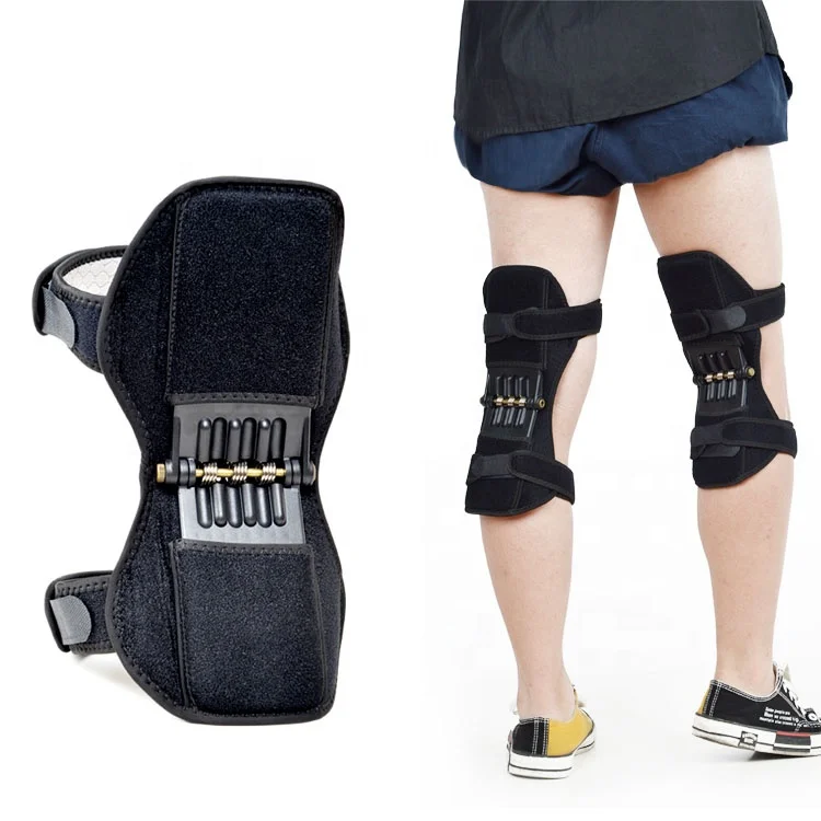 Customized Adjustable weight lifting Knee Patella Booster support Brace ...