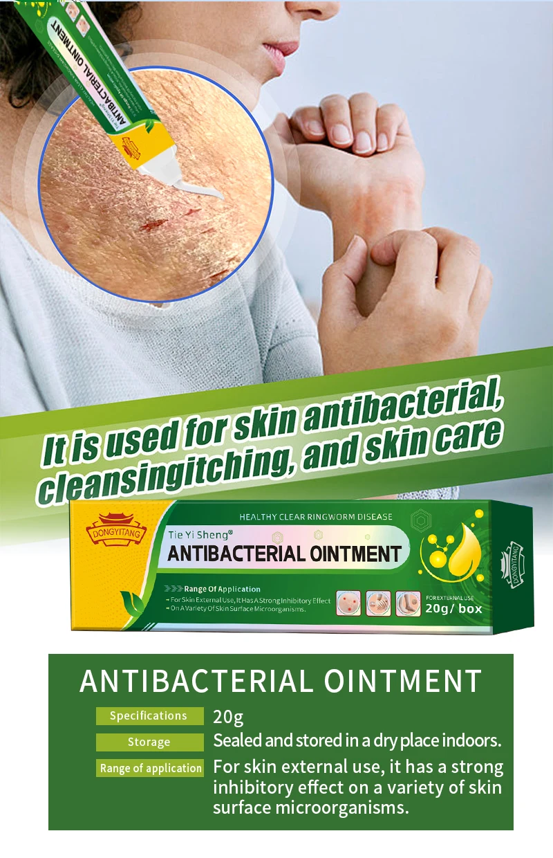 Free Sample 20g Eczema Pityriasis Urticaria Eczematoid Eczema Ointment ...