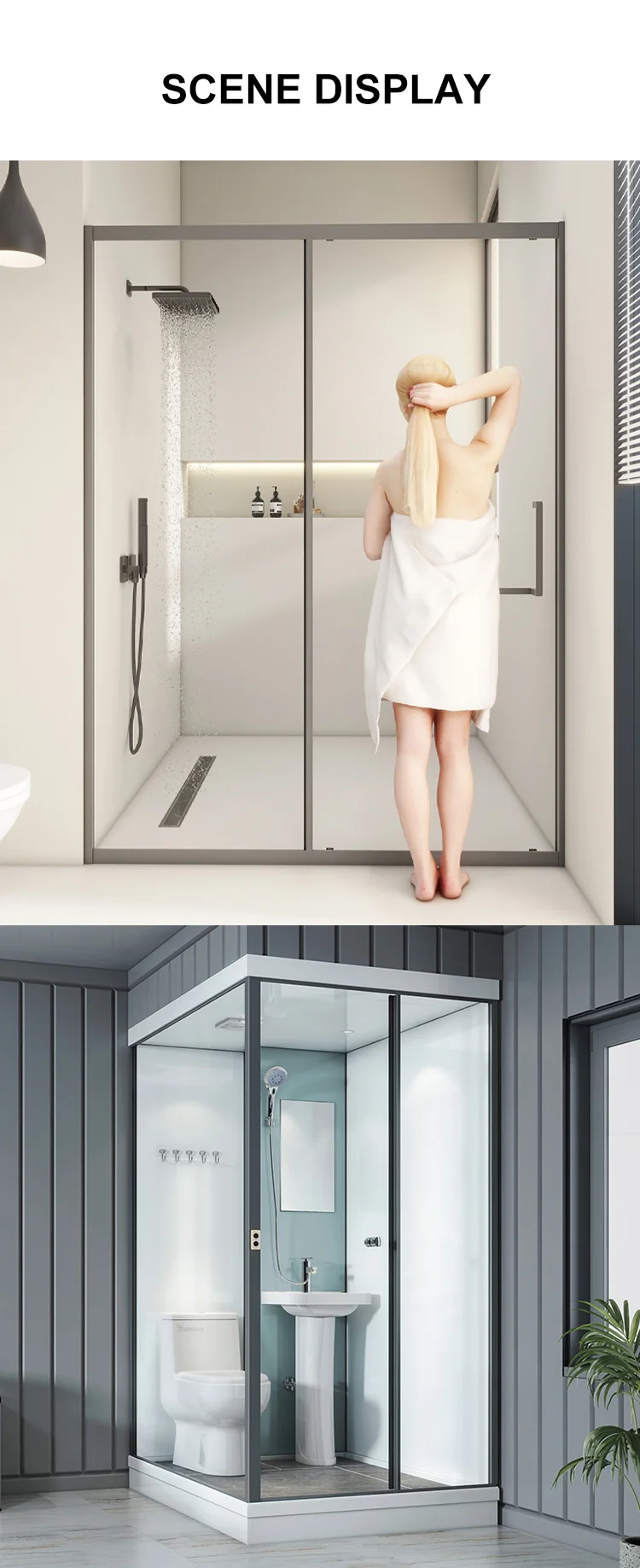 Portable Bathroom Pods With Toilet Prefab Fast Delivery Modular ...