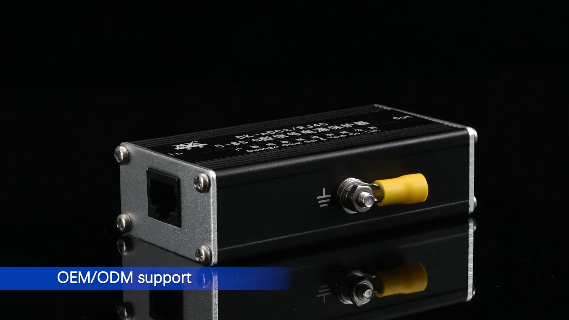 Network Cat6 Ethernet Signal Spd 48v 1000m Poe Rj45 Surge Protector ...