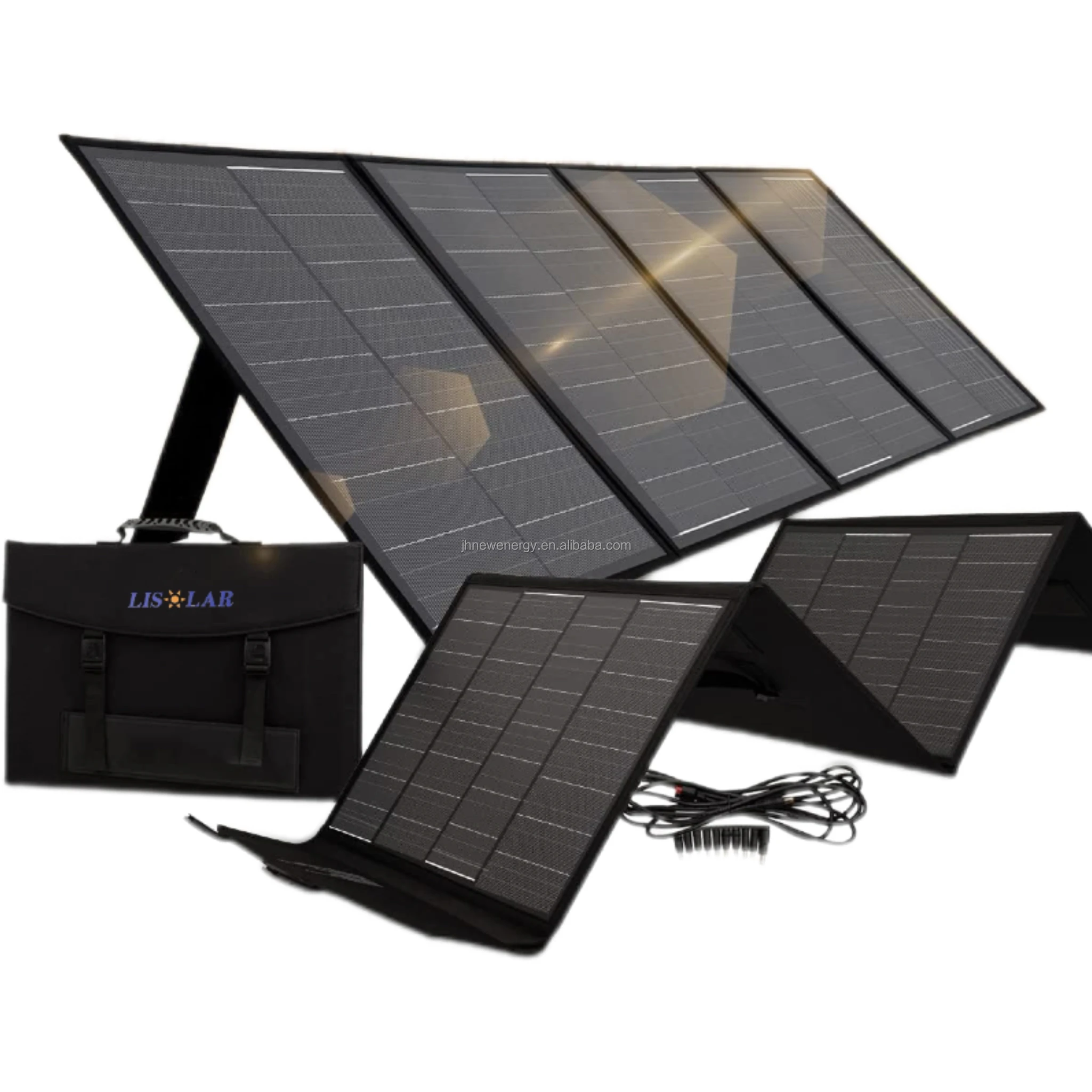 100w Foldable Solar Panels Charger With Imbricated Technology For ...