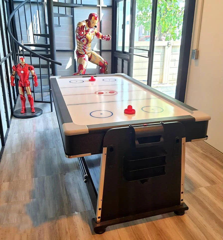 4 In 1 Modern Rotating Multi Game Billiard Pool Table 7ft With Air ...