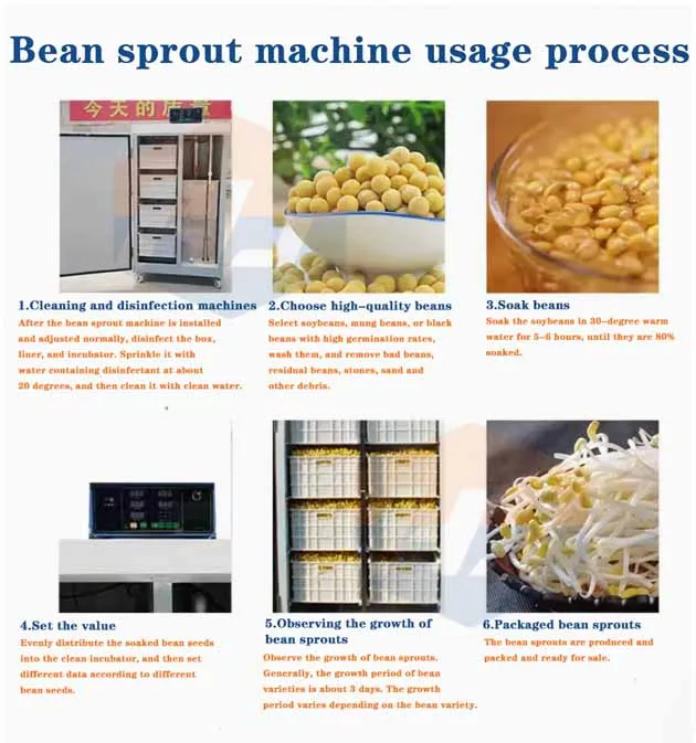 Automatic Bean Sprout Growing Machine | Commercial Mung Black Bean ...