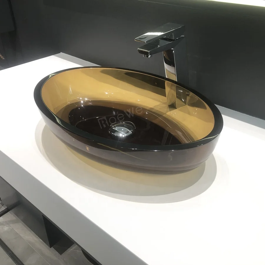 Clear Counter Top Basins,Colors Transparent Wash Basin,Resin Bathroom ...