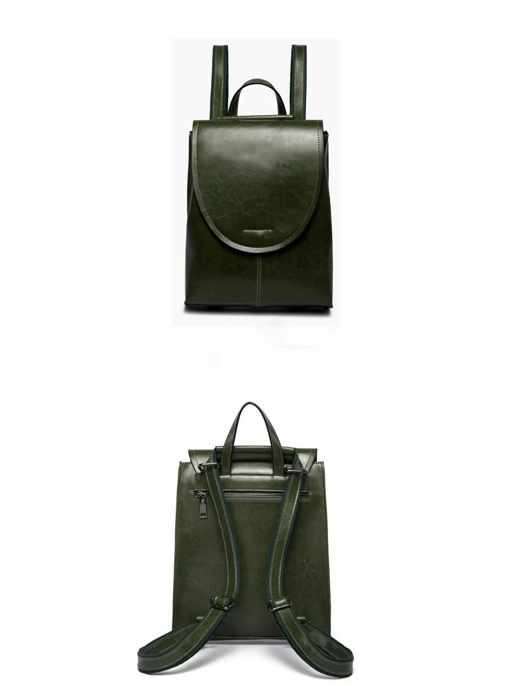 New Arrivals Stylish Designer Bookbag Fashion Genuine Leather Backpack ...