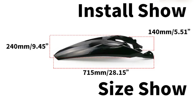 High Quality Motorcycle Buggy Faring Fender for KAYO K6