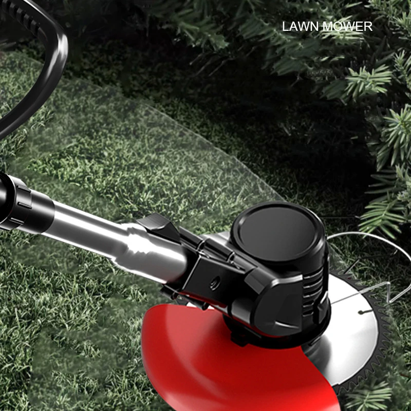 Folding Electric Lawn Mower - Compact & Powerful Grass Cutter