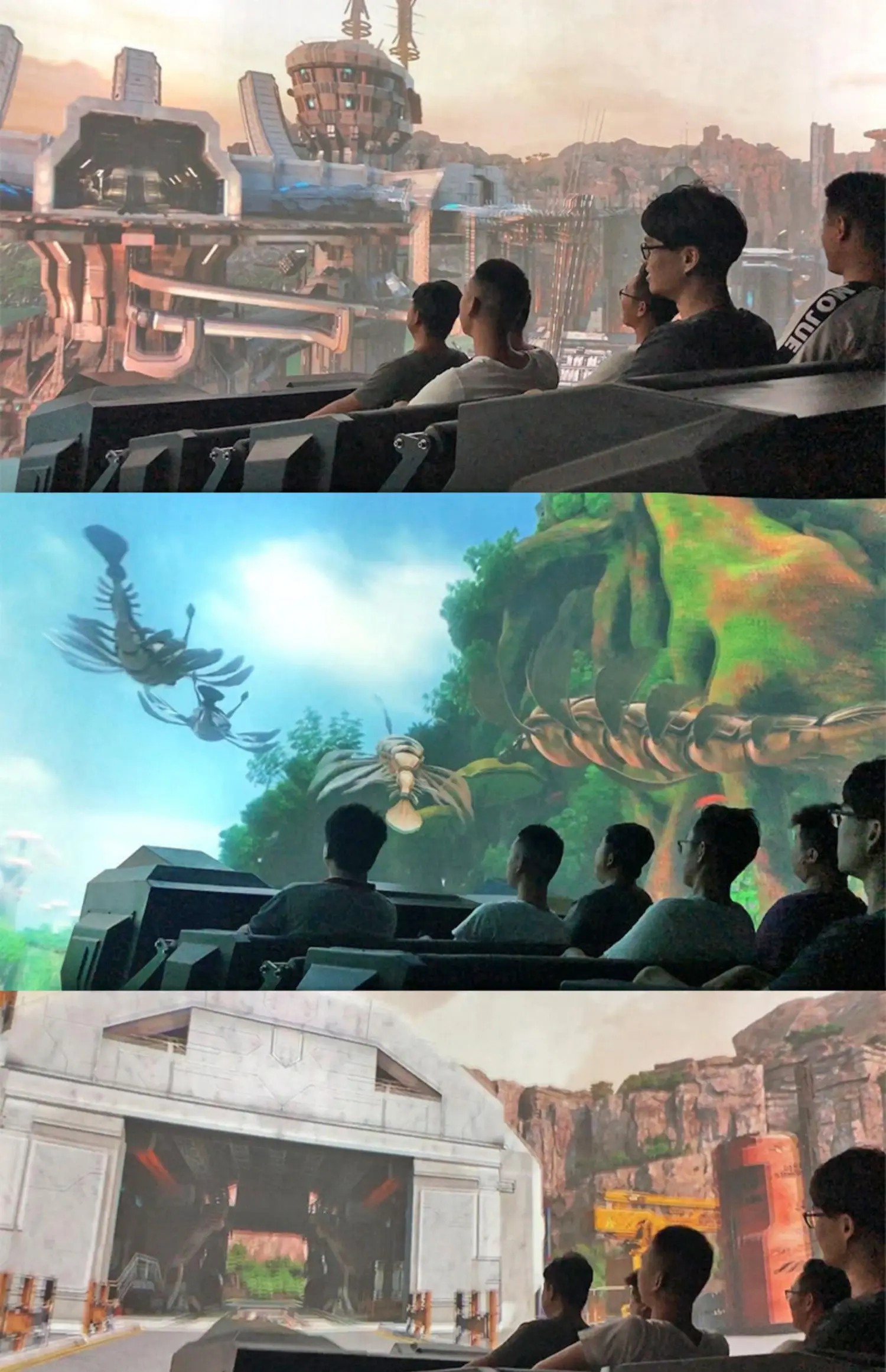 Naked-eye 10D Flight Orbit Cinema - High Quality VR Experience