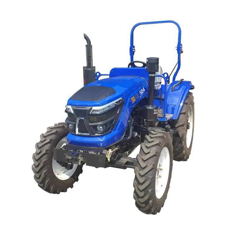 Yangdong 70HP Multifunctional Green Tractor - 4WD Farming Equipment OEM