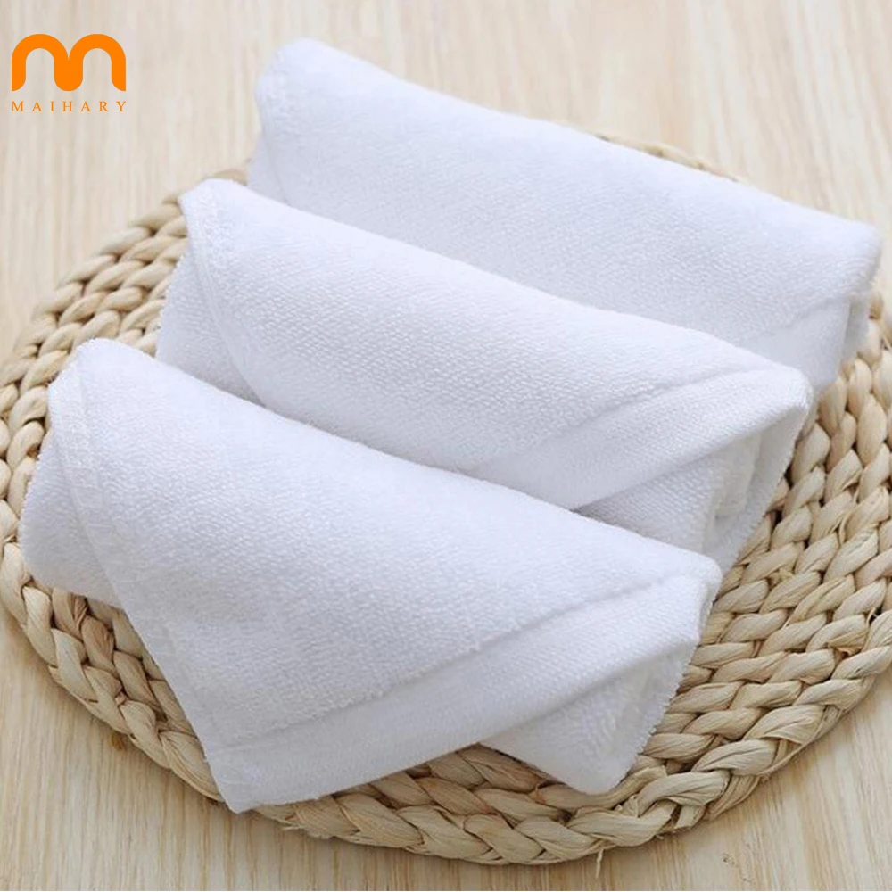 Factory Wholesale High Quality 25*25cm 100% Cotton Plain Cotton Small ...