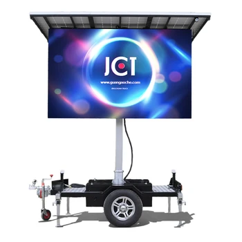 Outdoor P6 Solar Power Led Sign Advertising Billboard Mobile Led Screen ...