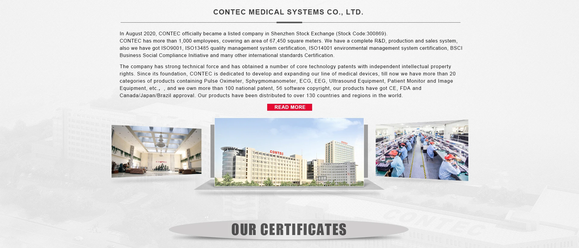 Contec Medical Systems Co., Ltd. - Pulse Oximeter, Ultrasound Imaging