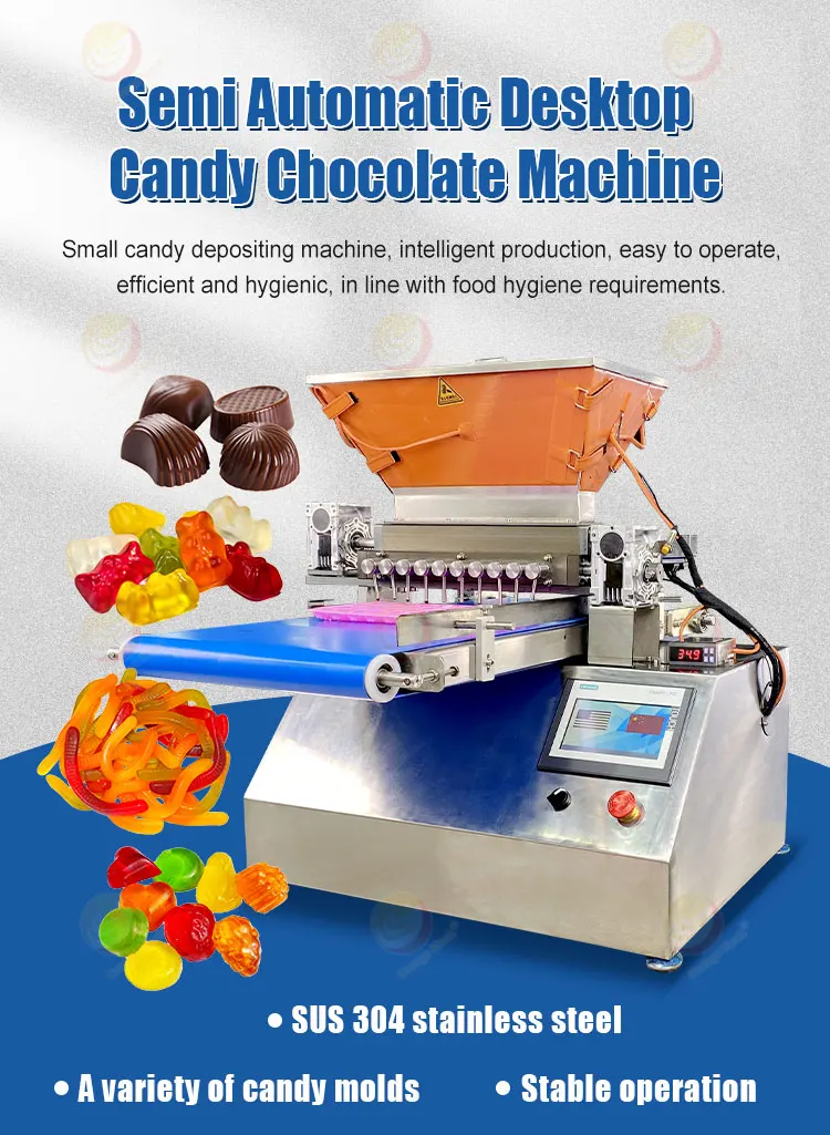 Automatic Candy Making Machine For Soft Gummy Candy Ce Certificate ...