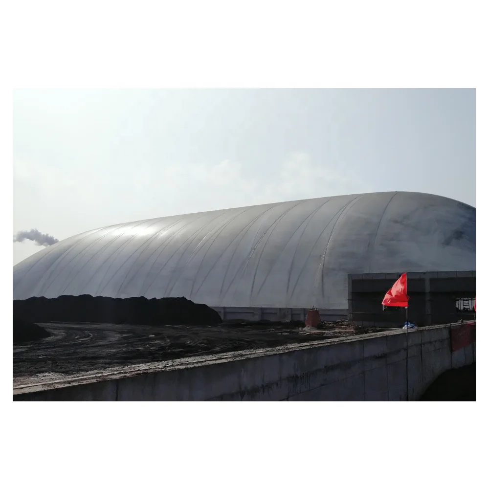 Giant Air Inflatable Membrane Architecture Structure Warehouse Storage ...