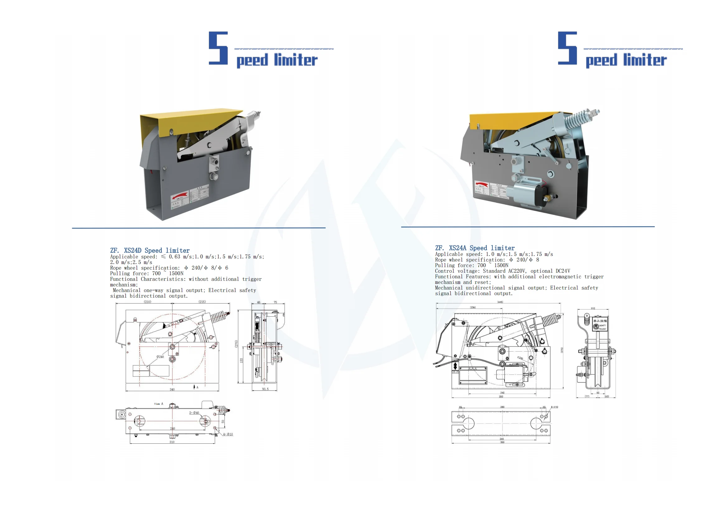 Elevator Governor Mechanism - Speed Limiter for Safety