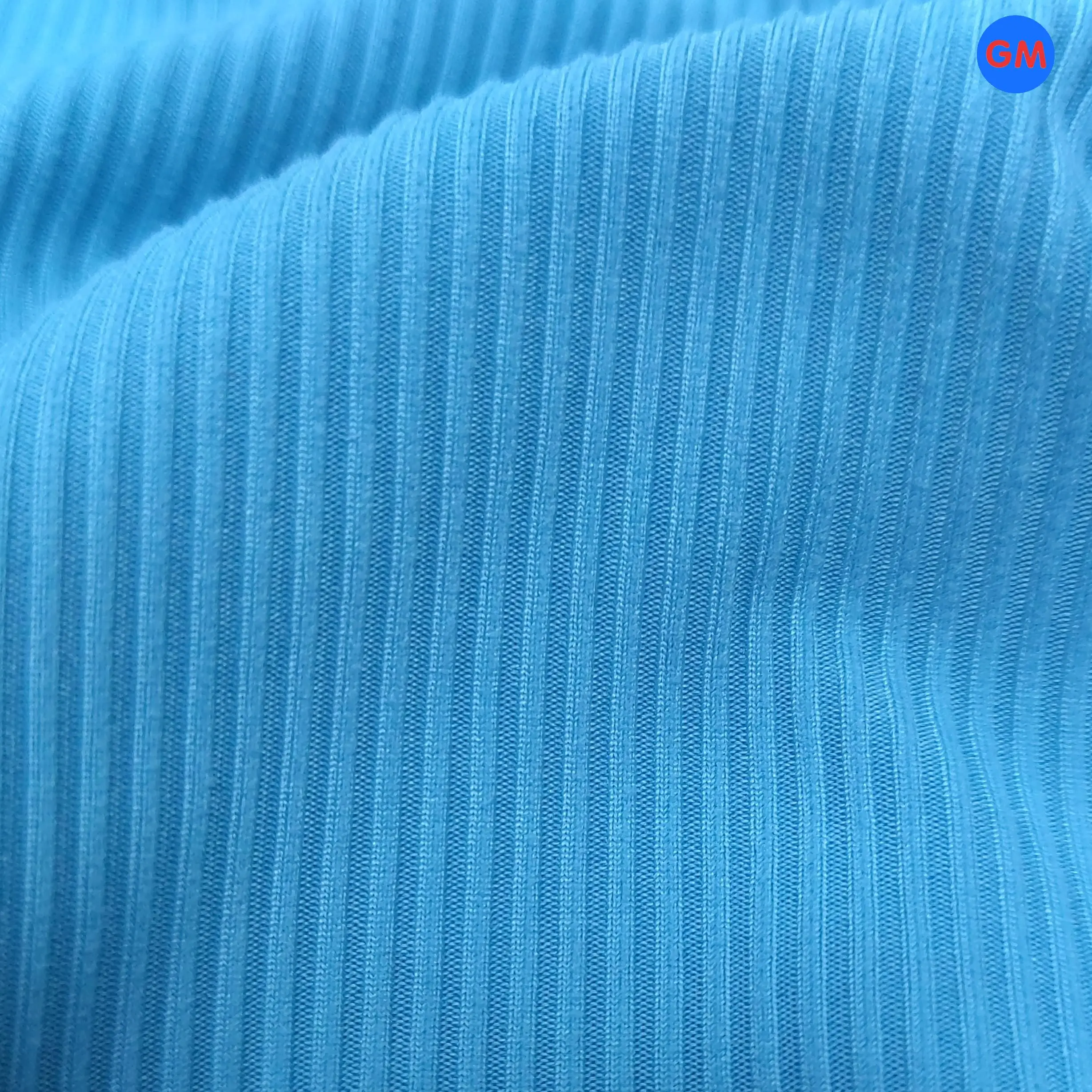 2x2 Ribbing 95/5 Polyester Stretch Heavy 220gsm Custom Knitted Rib ...