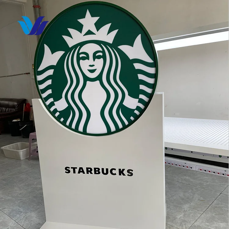 Hongsen Custom Advertising Light Box Coffee Shop Sign Outdoor Led ...