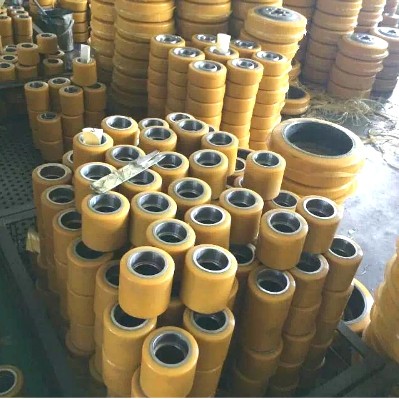 Customization Forklift Casters - Durable Polyurethane Wheels