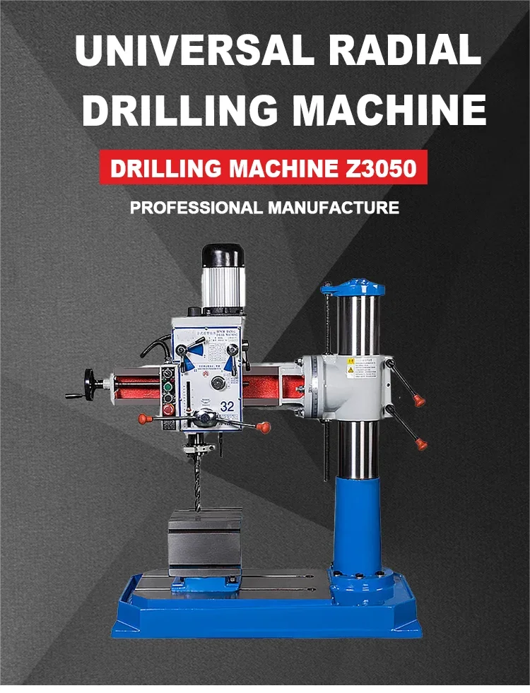 New Radial Arm Drilling Machine Z3032x10 With Core Engine Drill Table ...