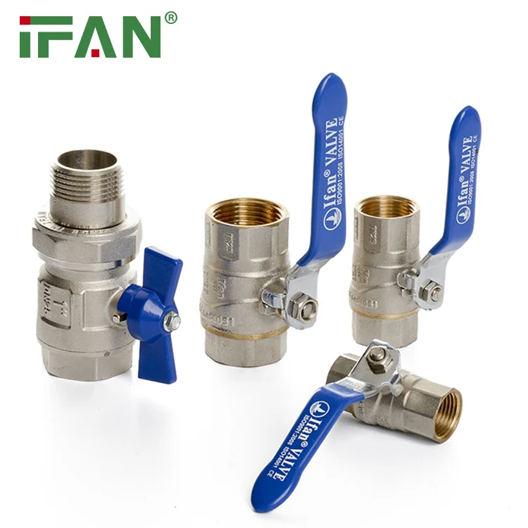 IFAN High Pressure Brass Ball Valves - Durable & Reliable