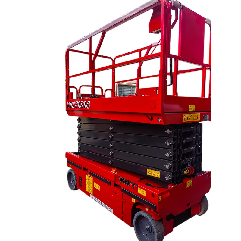 14m High Lift Height Work Platform - Electric Hydraulic Lifter