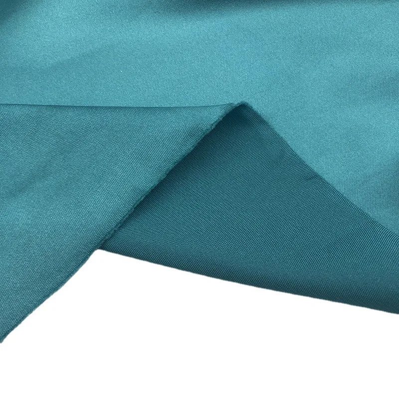 50D*75D Shiny Polyester Satin Fabrics for Clothing Dresses