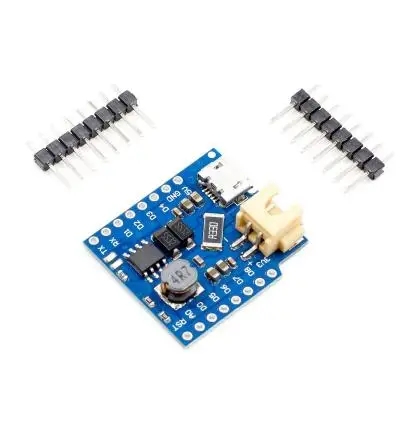 For Wemos D1 Mini Battery Shield Usb Single Lithium Battery Charging ...