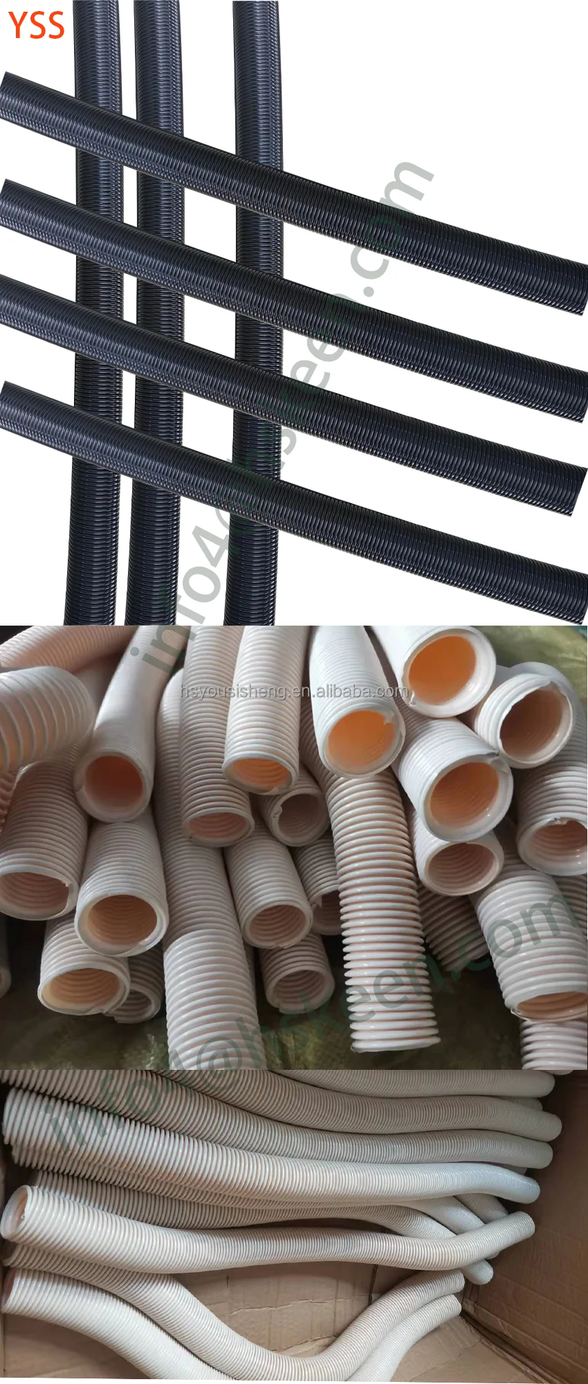 Factory Price ID32mm OD39mm PVC PU Extendable Vacuum Cleaner Hose EVA ...